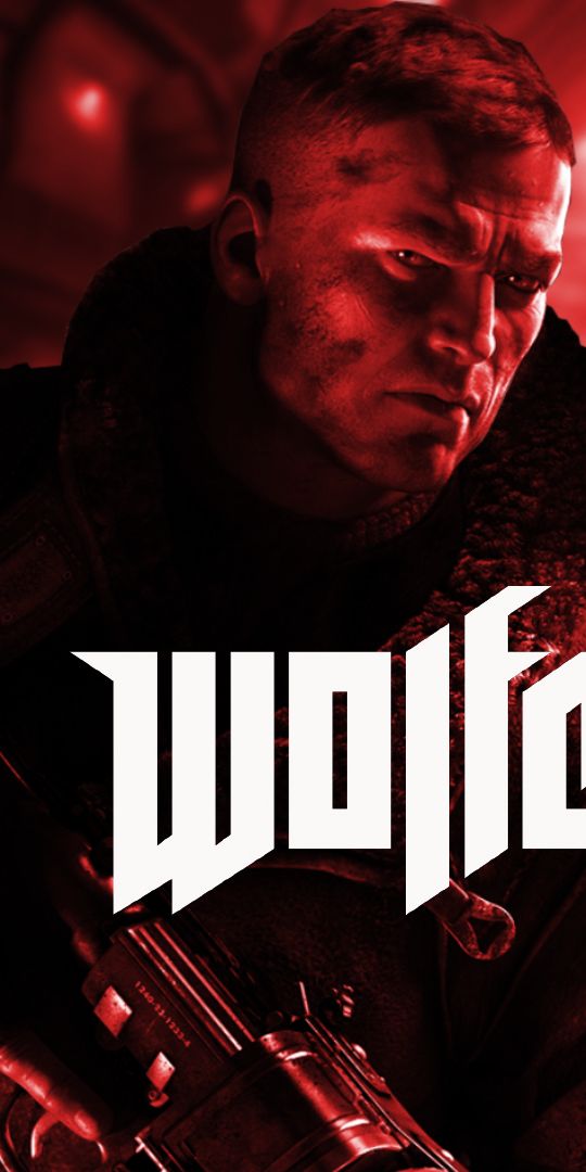 Phone wallpaper: Wolfenstein, Wolfenstein: The New Order, Video Game, B ...