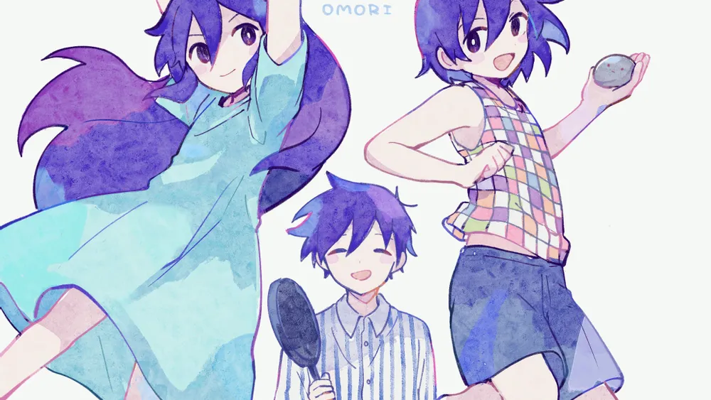 Desktop wallpaper: Kel (Omori), Omori, Video Game, Aubrey (Omori), Hero ...