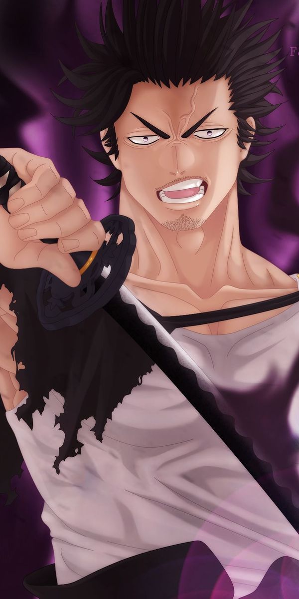 Desktop wallpaper: Yami Sukehiro, Anime, Black Clover, Angry, Black ...