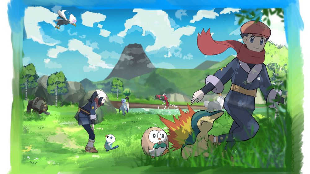 Desktop wallpaper: Akari (Pokémon), Video Game, Pokémon Legends: Arceus ...
