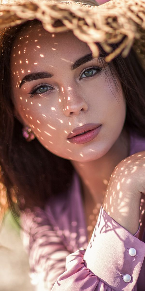 Phone wallpaper: Women, Model, Face, Hat, Makeup 988648