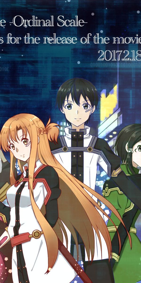 Papel de parede para celular: Anime, Sword Art Online Filme: Escala ...