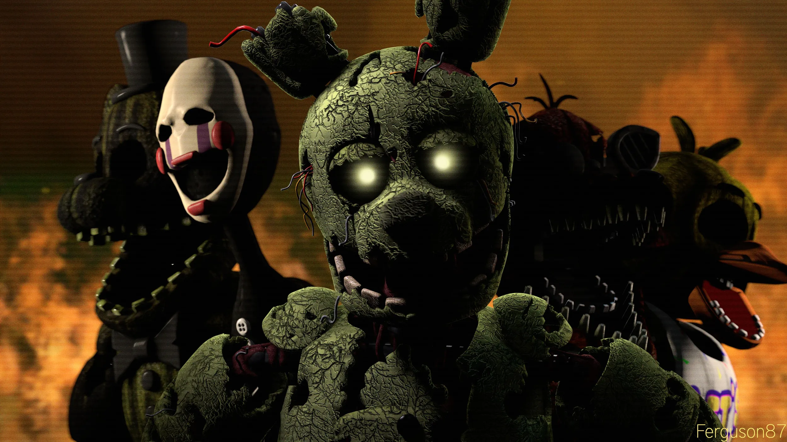 Free Puppet (Five Nights At Freddy's) 4K Wallpapers & Desktop HD ...