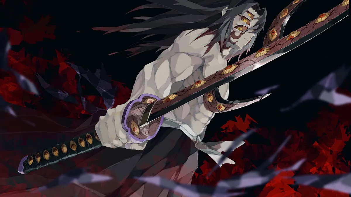 Desktop wallpaper: Kokushibo (Demon Slayer), Demon Slayer: Kimetsu No ...