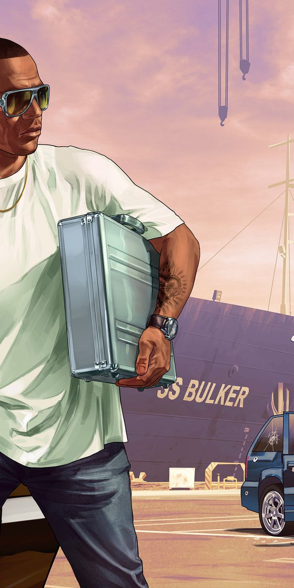 Phone wallpaper: Grand Theft Auto, Grand Theft Auto V, Video Game 343693
