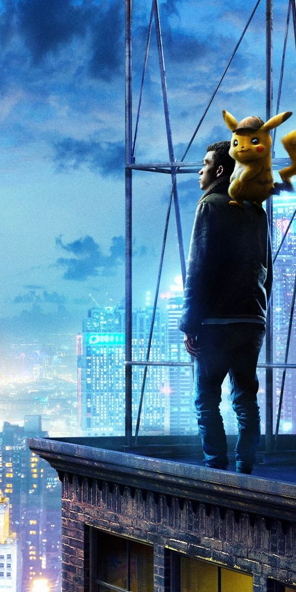 Fondo de pantalla para celular de Películas, Detective Pikachu, Pikachu ...