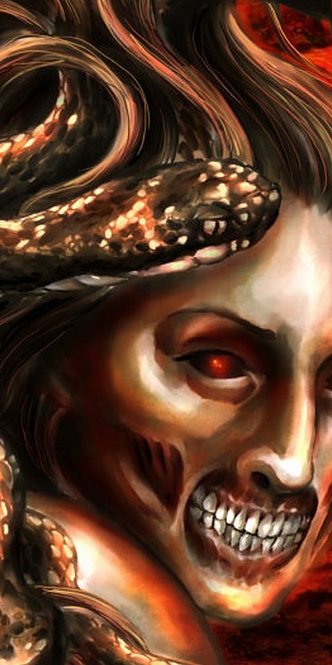 Desktop wallpaper: Fantasy, Medusa 4K free download for PC. 1443943