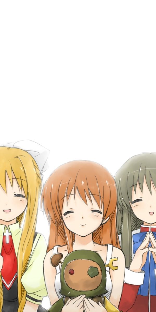Phone wallpaper: Kanon, Anime, Crossover, Clannad, Girl From The ...