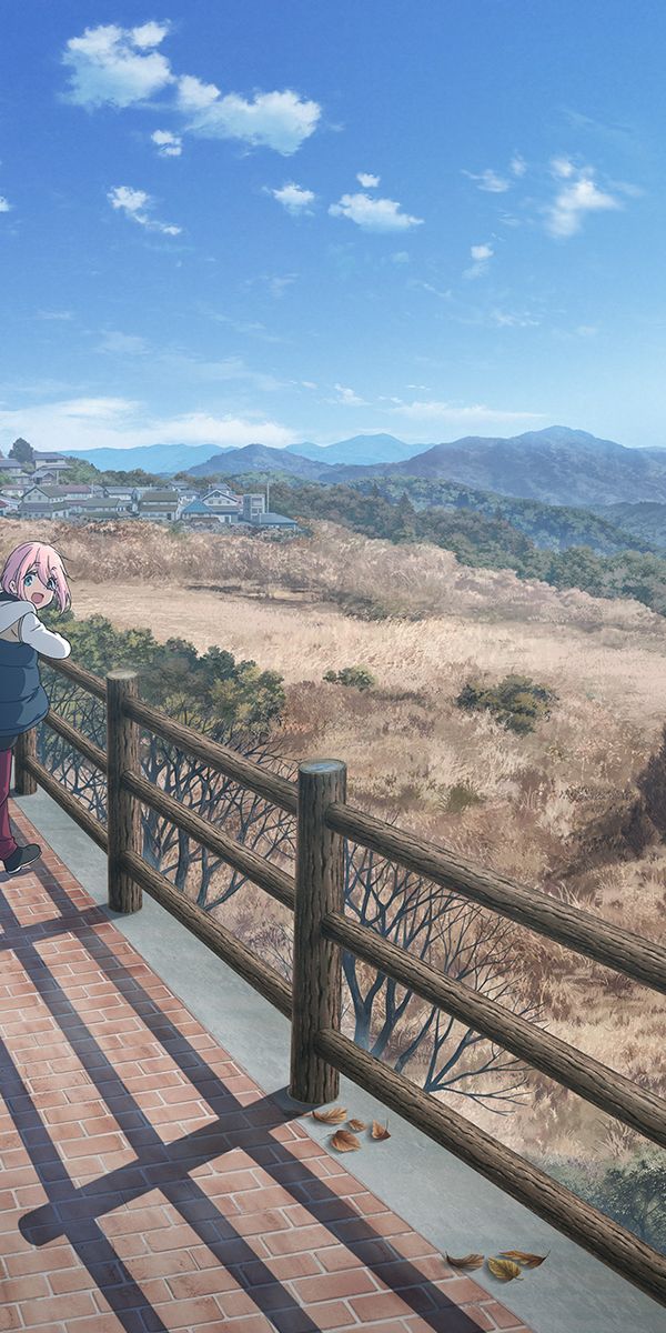 Desktop wallpaper: Laid Back Camp, Aoi Inuyama, Anime, Chiaki Oogaki ...