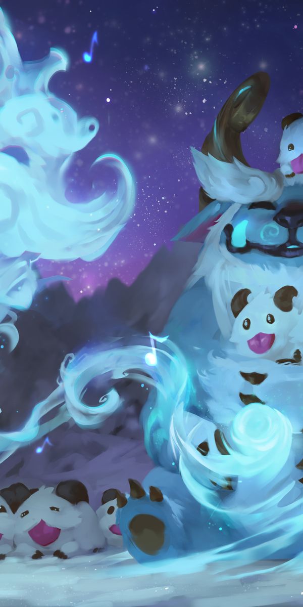 King Poro (League Of Legends) Phone Wallpapers: Free 4K & HD Downloads ...