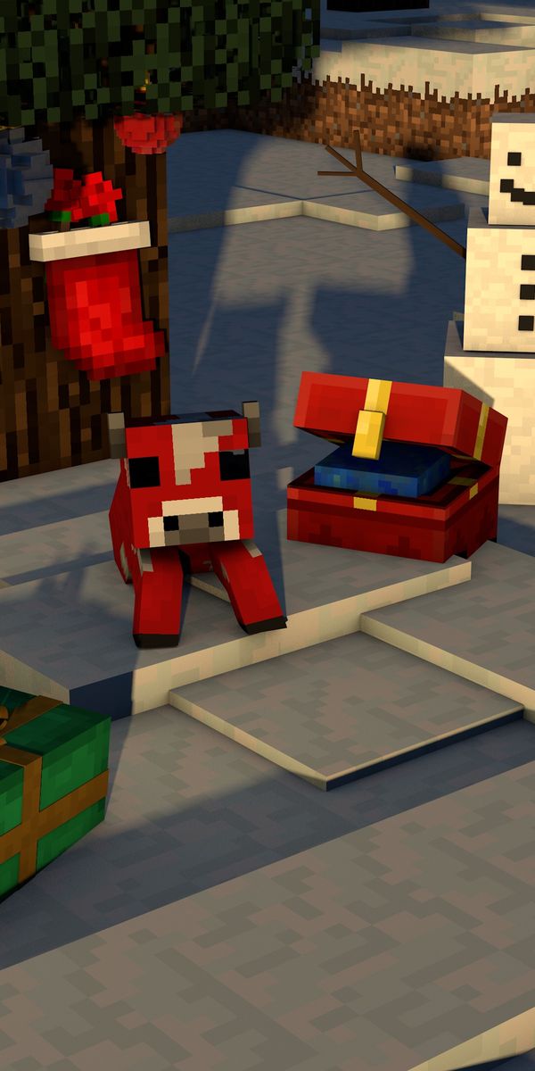 Phone wallpaper: Mooshroom (Minecraft), Video Game, Minecraft ...
