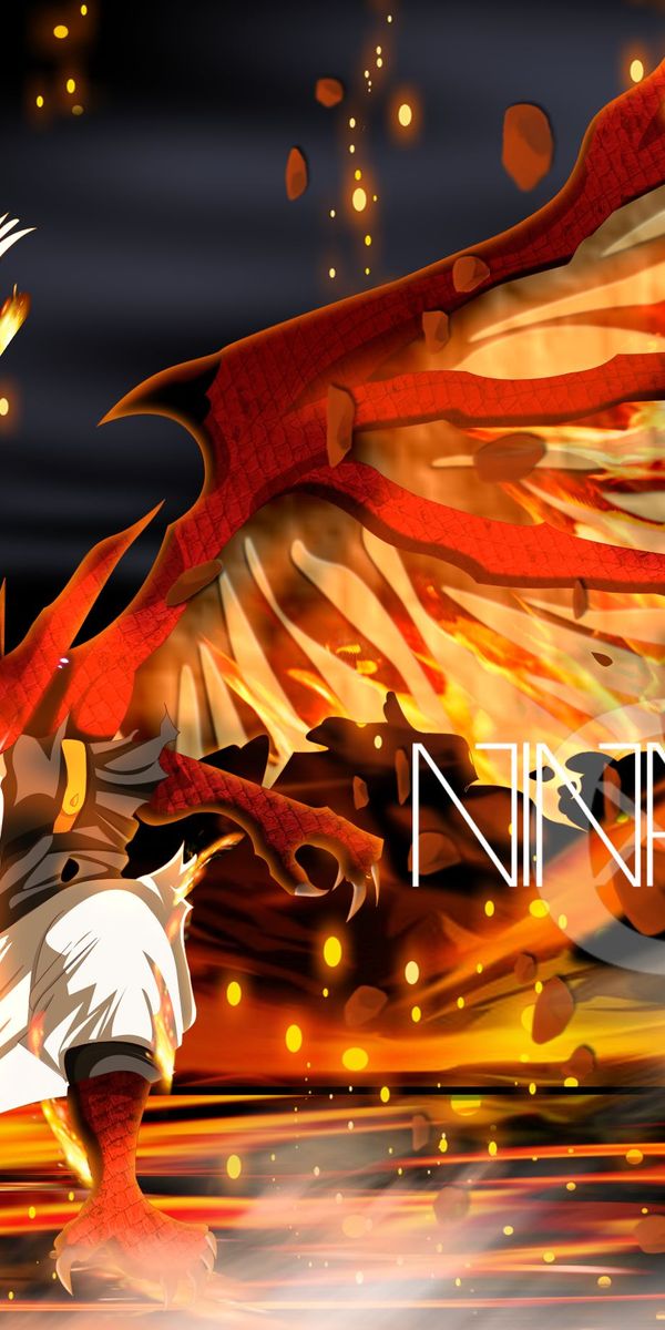 Desktop wallpaper: Scarf, Anime, Fairy Tail, Fire, Natsu Dragneel 4K ...