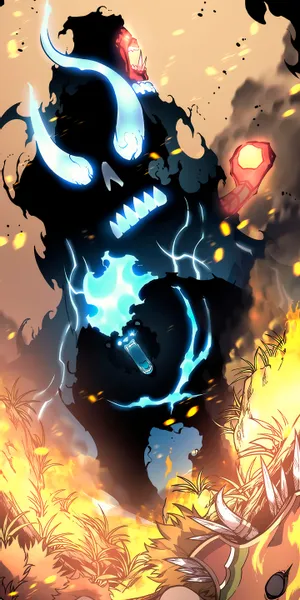 Phone wallpaper: Tusk (Solo Leveling), Tank (Solo Leveling), Anime 1380226