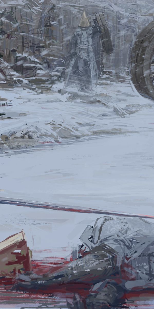 Desktop wallpaper: Snow, Bloodborne, Winter, Video Game, Snowfall ...
