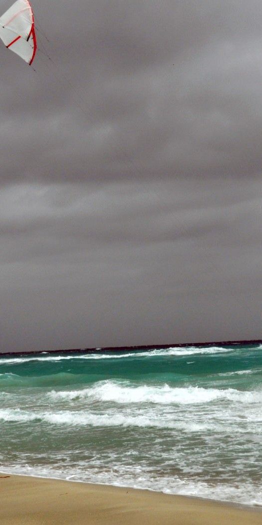 Phone wallpaper: Cuba, Sports, Sea, Waves, Serfing, Windsurfing, Spray ...