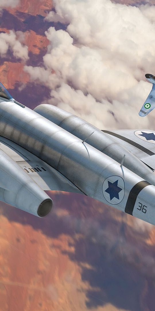 Desktop wallpaper: Military, Jet Fighter, De Havilland Vampire, Jet ...