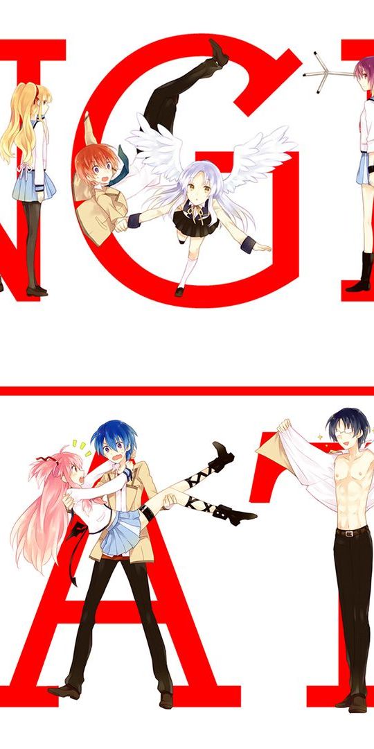 Phone wallpaper: Anime, Angel Beats!, Ayato Naoi, Chaa (Angel Beats ...