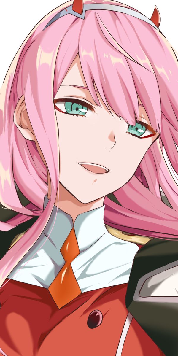 Papel de parede para celular: Anime, Darling In The Franxx, Cabelo Rosa ...