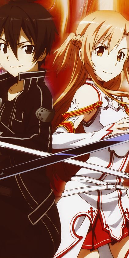 Desktop wallpaper: Sword Art Online, Anime, Asuna Yuuki, Kazuto ...
