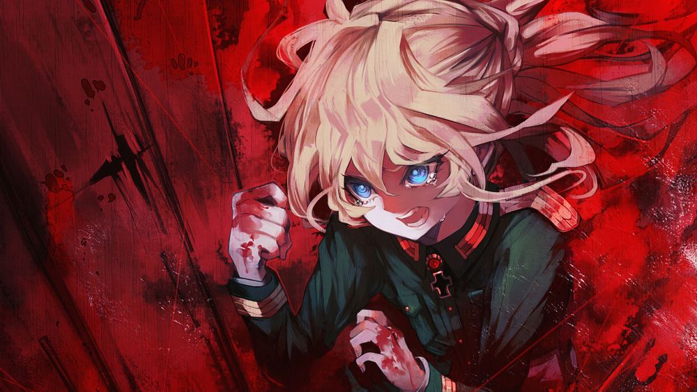 Fond d'écran HD: Animé, Youjo Senki, Tanya Degurechaff télécharger une ...