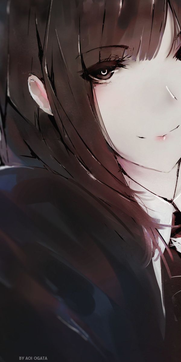 Fondo de pantalla para celular de Animado, Original, Ojos Cafés, Pelo ...