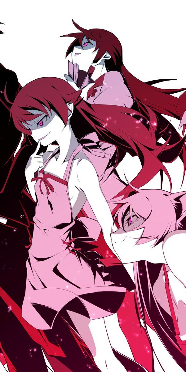 Télécharger fonds d'écran pour téléphone: Animé, Monogatari (Série ...