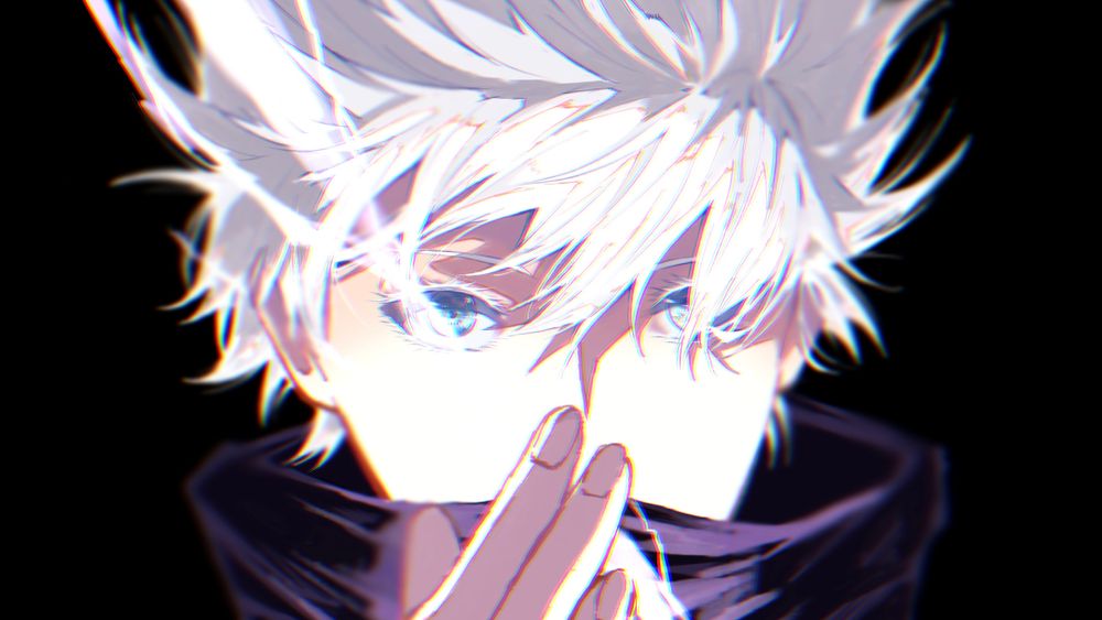 Desktop wallpaper: Satoru Gojo, Anime, Jujutsu Kaisen, White Hair 4K ...