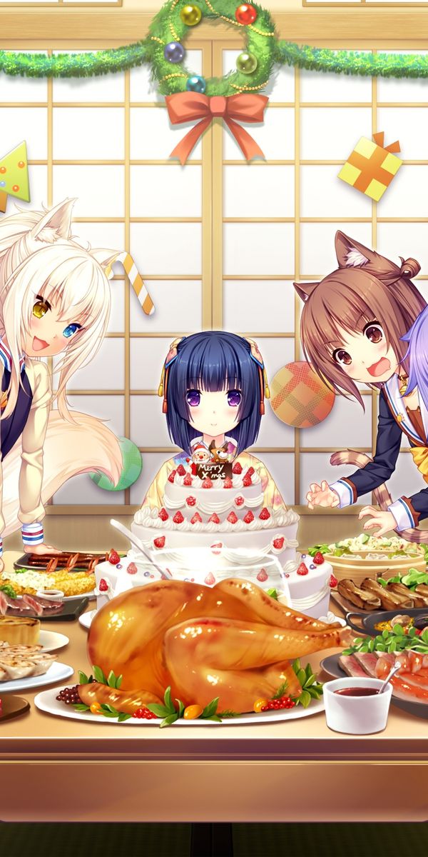 Fond d'écran HD: Animé, Nekopara, Azuki (Nekopara), Chocola (Nekopara ...