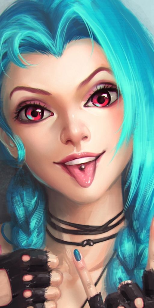 Fondo de pantalla para celular de Videojuego, League Of Legends, Jinx ...