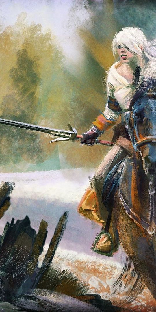 Desktop wallpaper: Video Game, The Witcher 3: Wild Hunt, Ciri (The ...