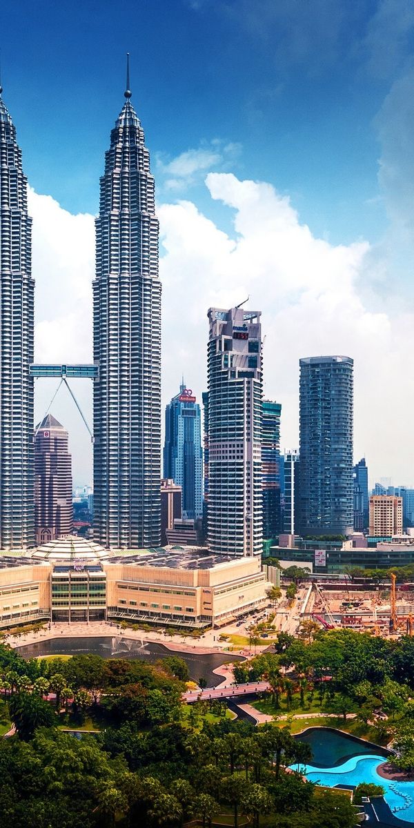 Phone wallpaper: Kuala Lumpur, Malaysia, Man Made, Petronas Towers ...