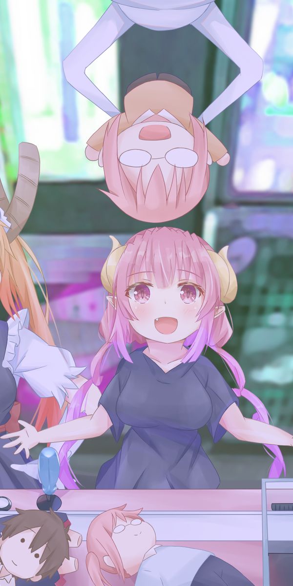 Papel de parede HD para desktop: Ilulu (Dragon Maid Da Senhorita ...