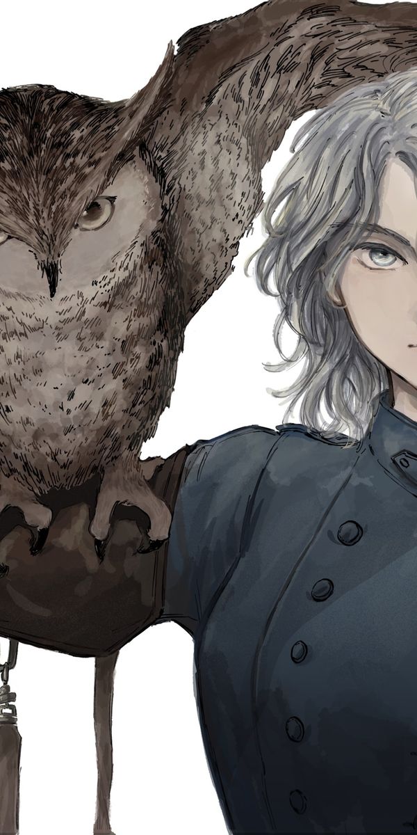Desktop wallpaper: Anime, Original, Blue Eyes, Grey Hair 4K free ...