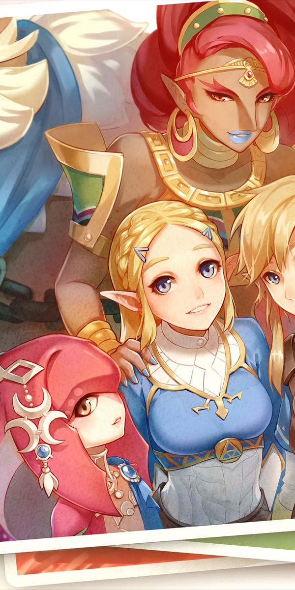 Desktop wallpaper: Daruk (The Legend Of Zelda), Mipha (The Legend Of ...