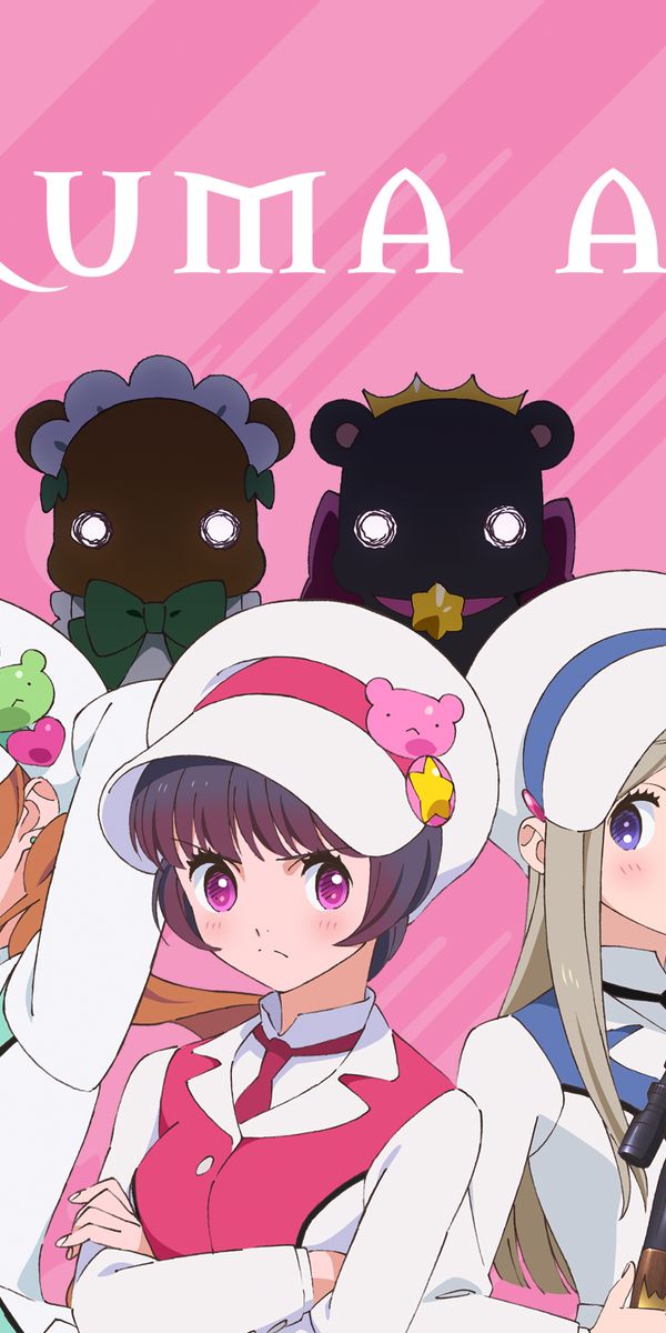 Desktop wallpaper: Anime, Yurikuma Arashi, Ginko Yurishiro, Kureha ...