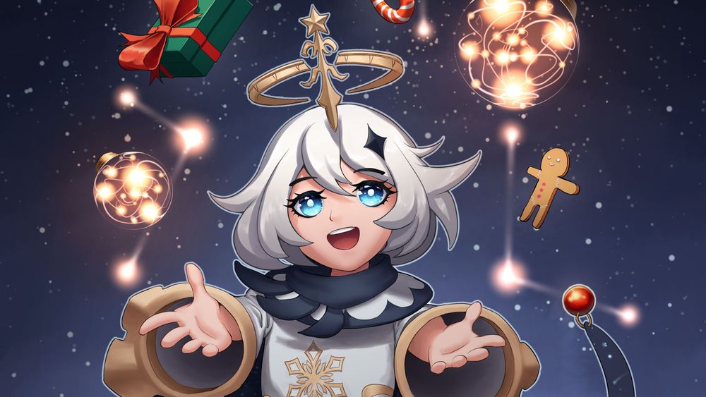 Fondo de pantalla de escritorio HD: Videojuego, Genshin Impact, Paimon ...