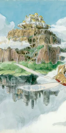 Phone wallpaper: Water, Porco Rosso, Studio Ghibli, Sea, Island, Anime ...