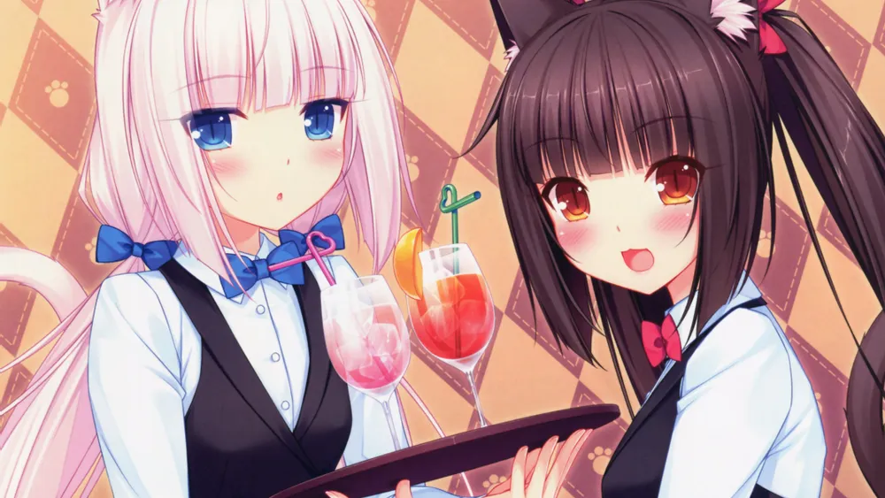 Desktop wallpaper: Nekopara, Vanilla (Nekopara), Anime, Animal Ears ...
