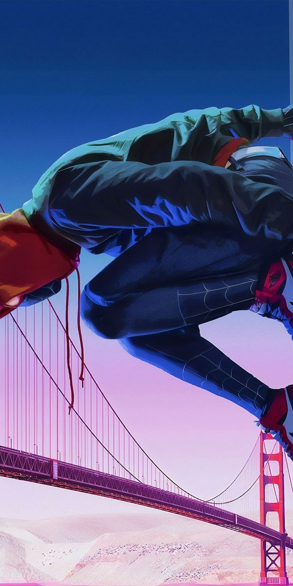 Desktop wallpaper: Miles Morales, Spider Man: Into The Spider Verse ...