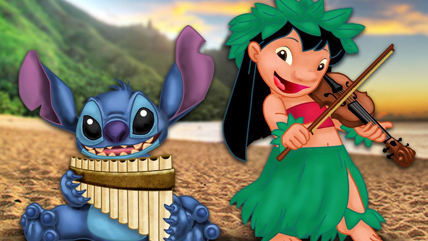 Fond d'écran HD: Film, Minimaliste, Stitch (Lilo & Stitch), Lilo ...