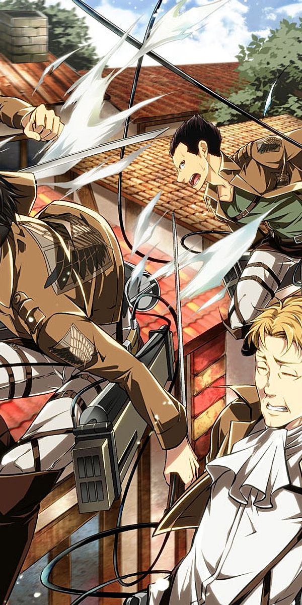 Desktop wallpaper: Anime, Attack On Titan, Auruo Bossard, Erd Gin ...