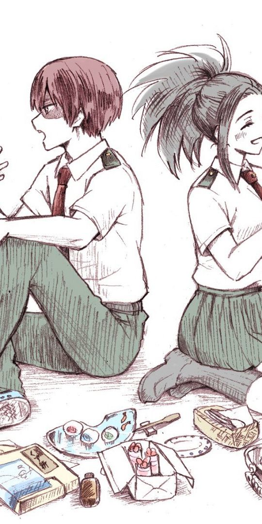 Télécharger fonds d'écran pour téléphone: Animé, Izuku Midoriya, Shoto ...