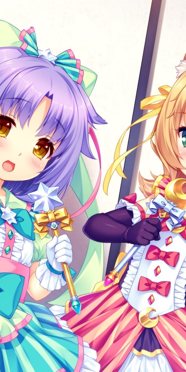 Desktop wallpaper: Cinnamon (Nekopara), Nekopara, Anime, Maple ...