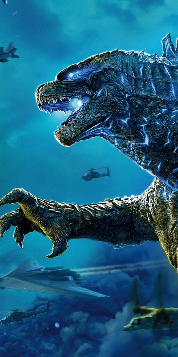 Phone wallpaper: Godzilla: King Of The Monsters, Godzilla (Monsterverse ...