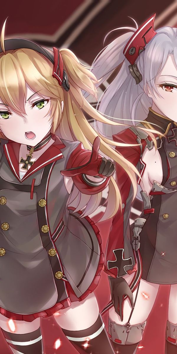 Desktop wallpaper: Prinz Eugen (Azur Lane), Azur Lane, Anime, Admiral ...
