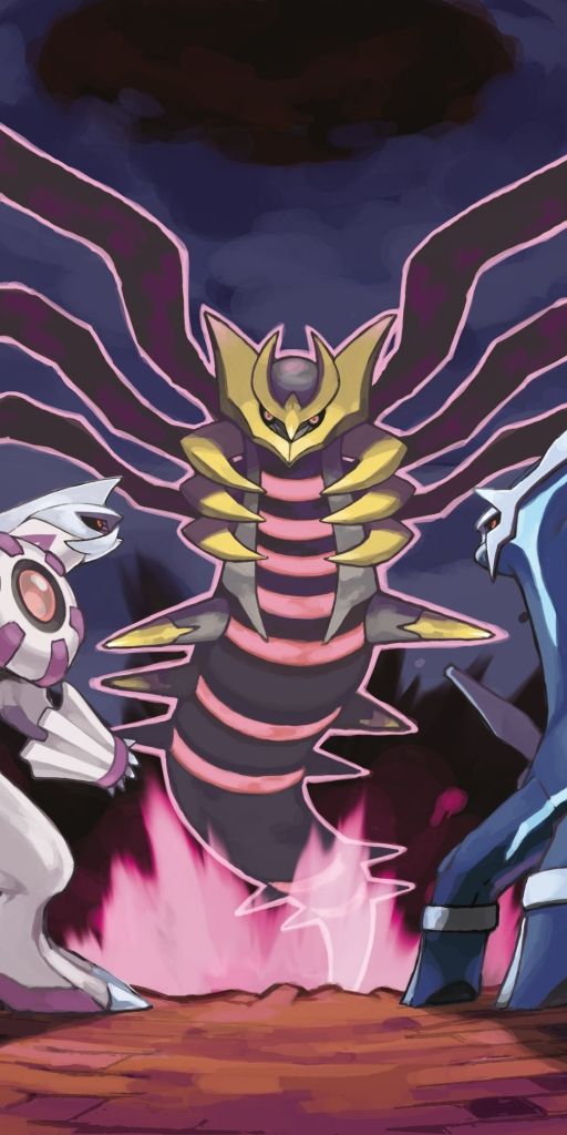 Phone wallpaper: Anime, Pokémon, Dialga (Pokémon), Palkia (Pokémon ...