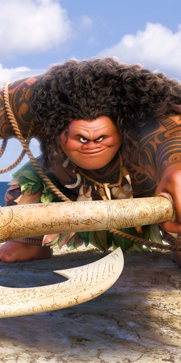 Phone wallpaper: Moana (Movie), Maui (Moana), Movie, Moana 1295573