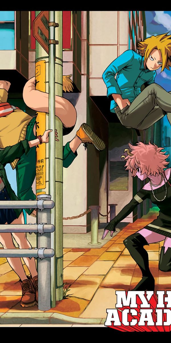 Desktop wallpaper: Katsuki Bakugou, Denki Kaminari, My Hero Academia ...
