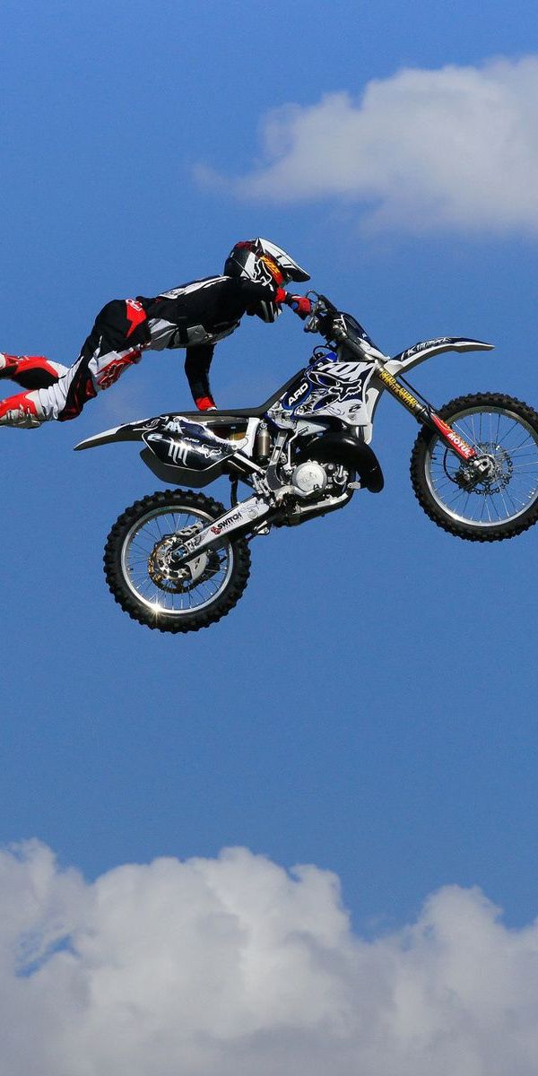 Desktop wallpaper: Motorcycle, Motocross, Motorcycles, Man, Bounce ...