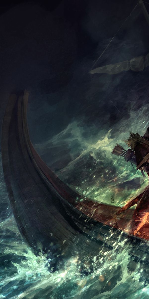 Desktop wallpaper: Fantasy, Viking 4K free download for PC. 529534
